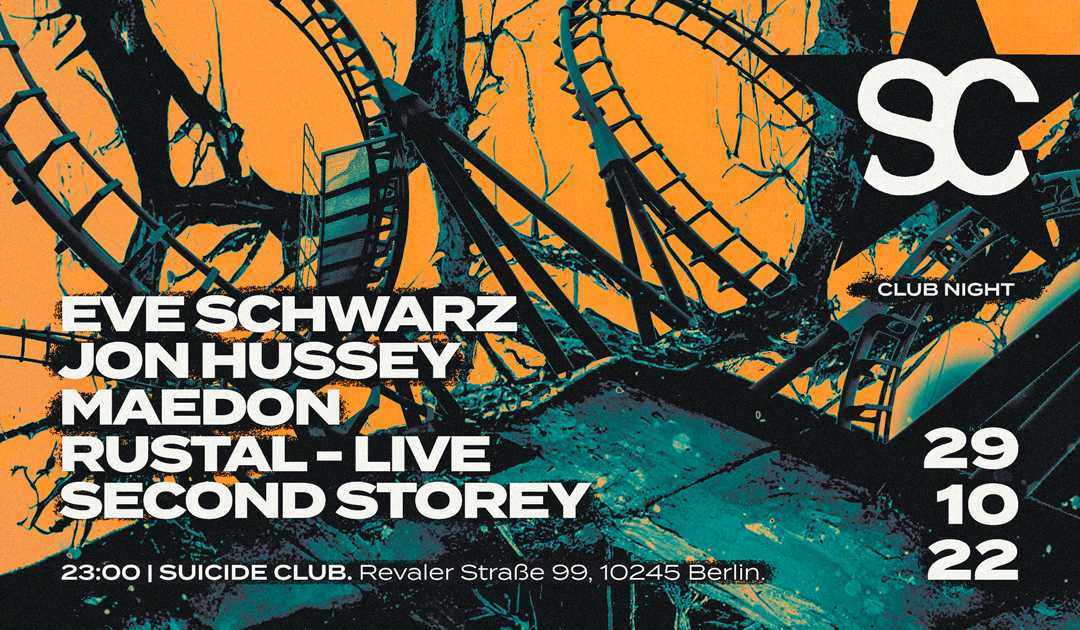 SCB || CLUB NIGHT w/ MAEDON, Rustal live, Jon Hussey, Second Storey and ...