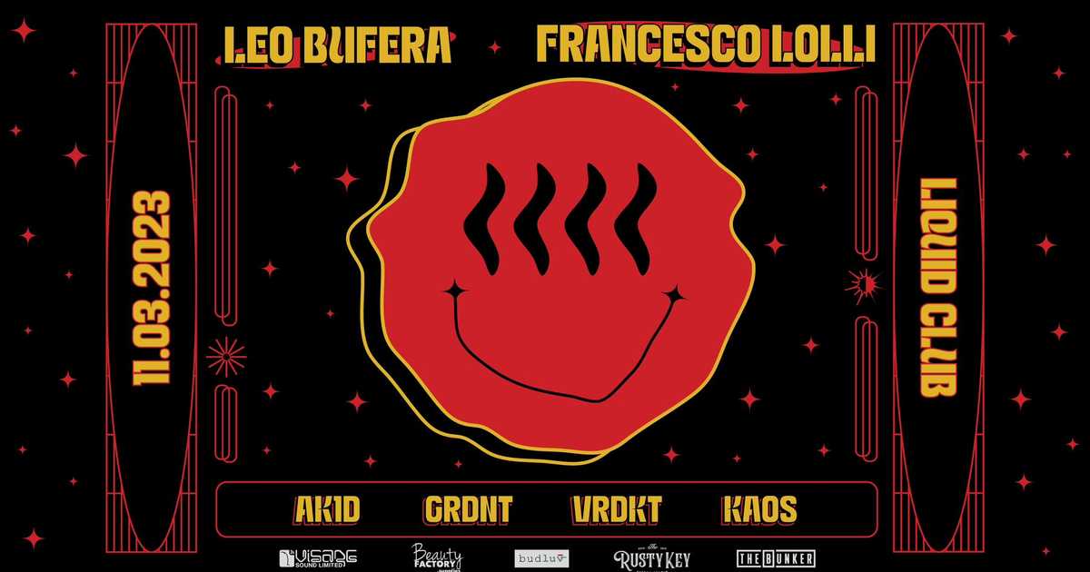 Vacuum: Leo Bufera + Francesco Lolli at Liquid Club, Malta