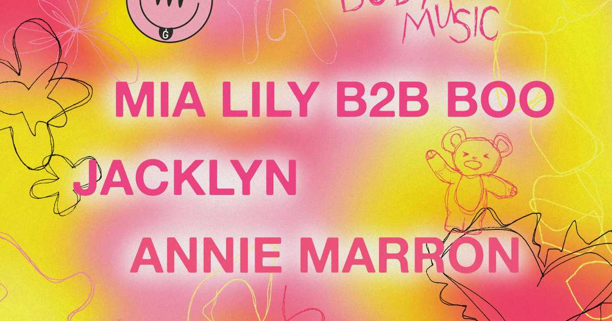 Ghetec presents: Emotional Body Music w/ Mia Lily, Boo, Jacklyn & Annie ...