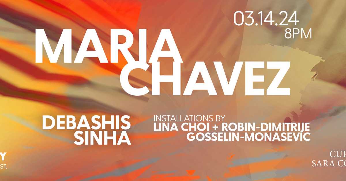 Maria Chávez + Debashis Sinha bei The Music Gallery, Toronto