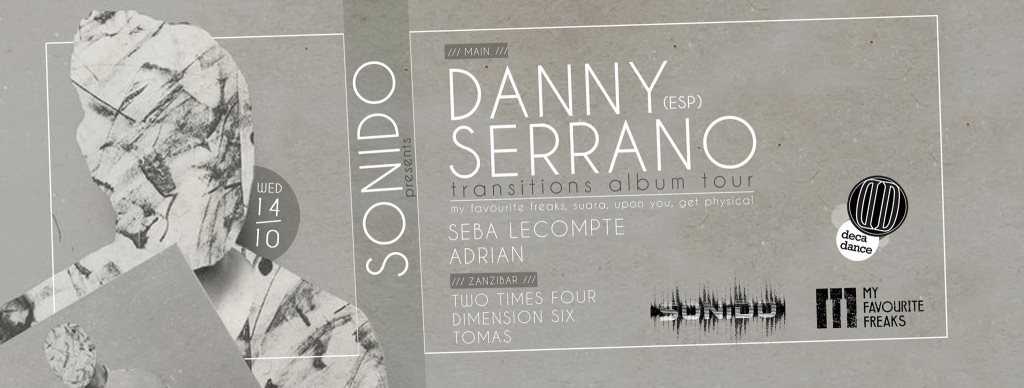 Sonido with Danny Serrano en Decadance, Ghent