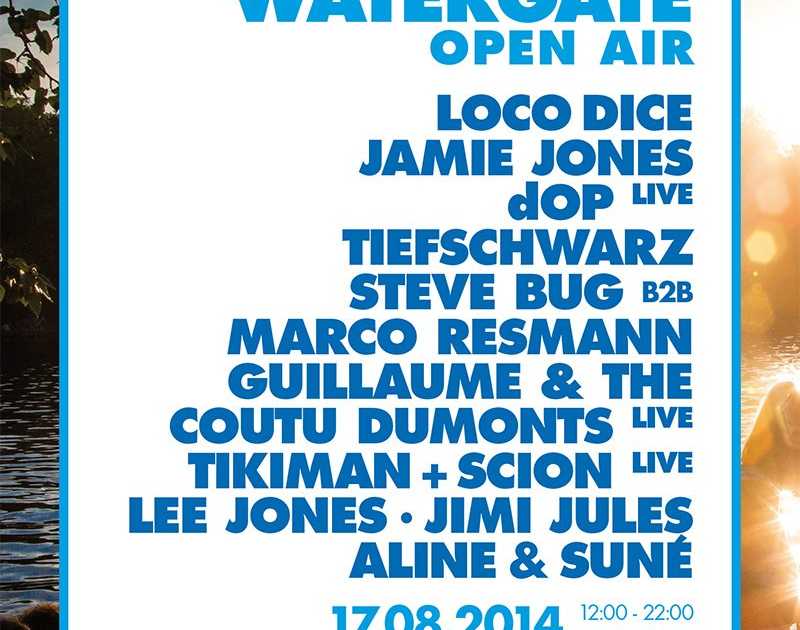 FLY Watergate Open Air em Rummelsburg, Berlim
