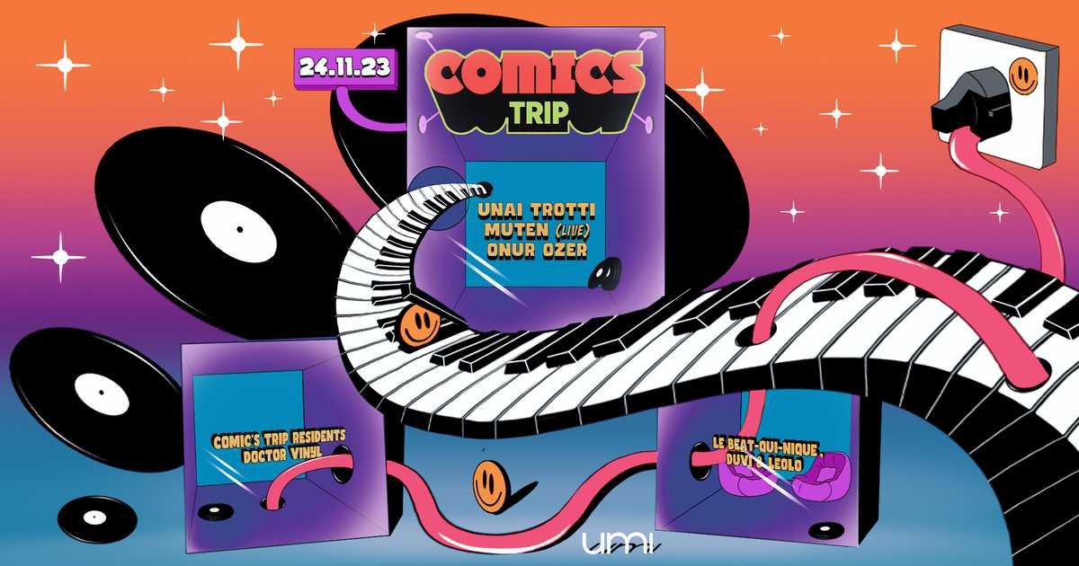 COMICS TRIP SHOWCASE at UMI, Brussels