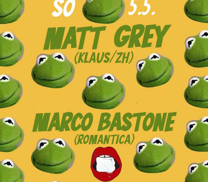 EARLY BIRDY AFTERHOUR mit MATT GREY (ZH) & Marco Bastone at Romantica ...