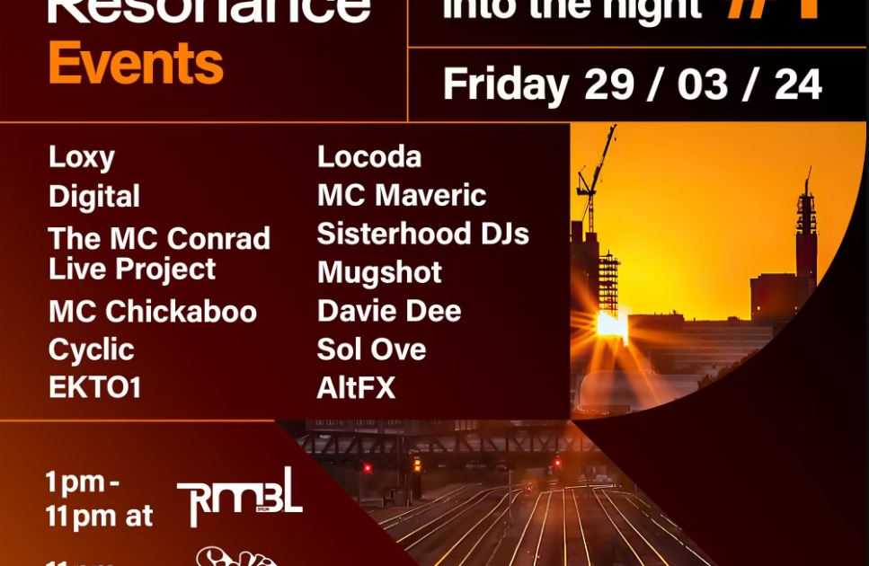 MC Conrad Presents: Resonance - All Day and Into the Night #1 at ...