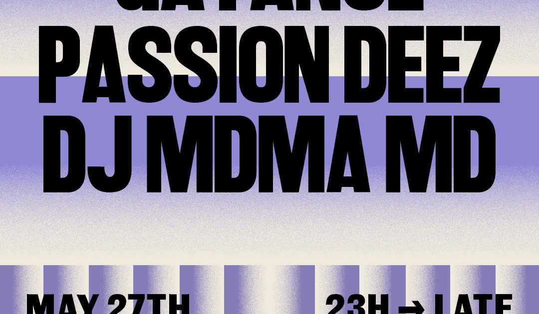 GAYANCE, Passion DEEZ & DJ MDMA MD (Eric André) at Radio Radio, Amsterdam