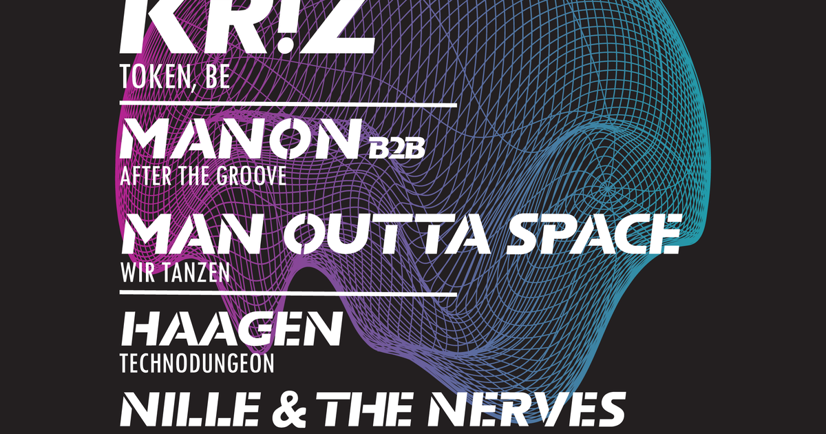 Red Light Green Light: Kr!z, Manon B2B Man Outta Space at JH Paljas, Belgium