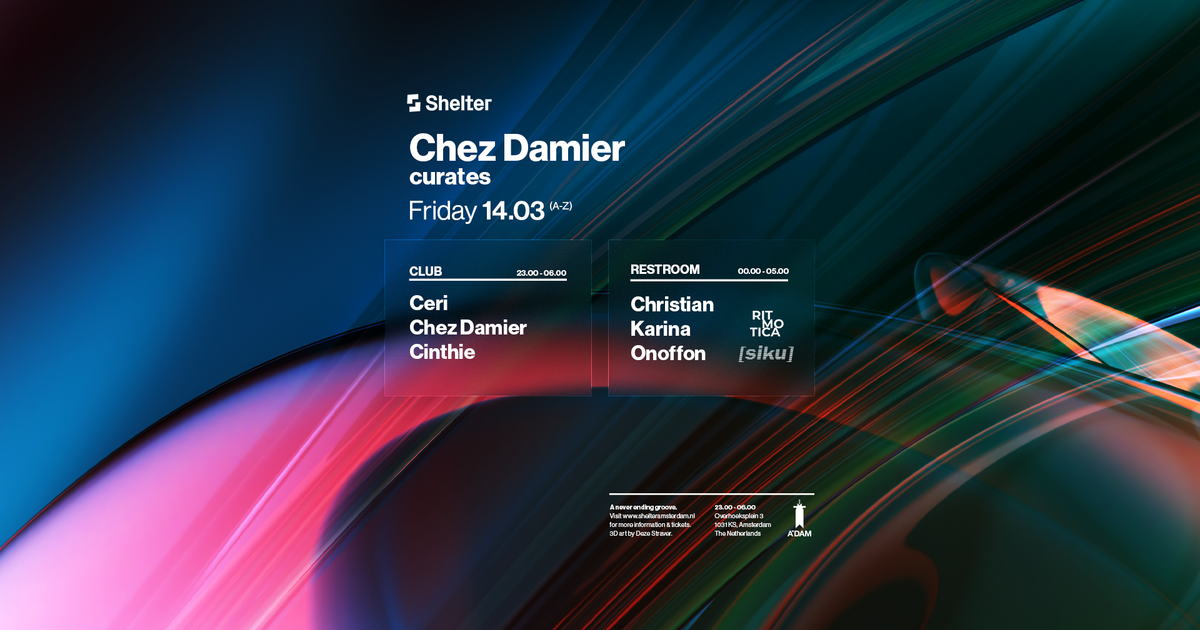 Chez Damier Curates at Shelter Amsterdam, Amsterdam