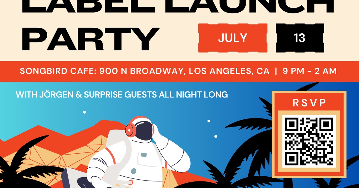 This is Dance Music - Label Launch Party at Songbird Cafe, Los Angeles