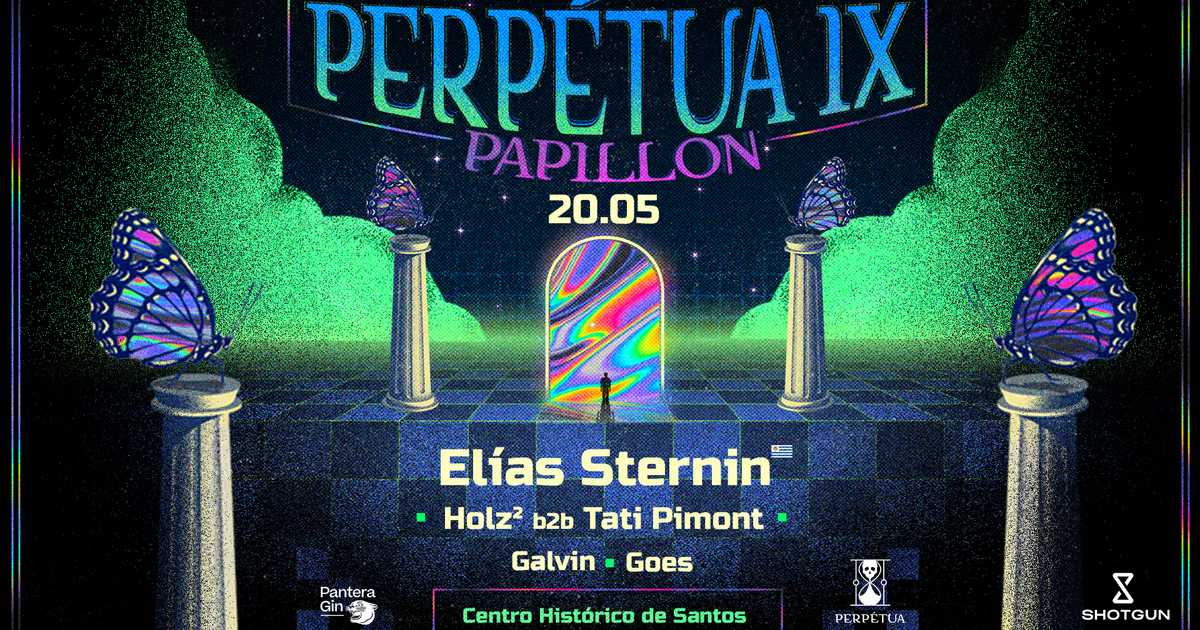 Perpétua IX - Papillon at TBA - Châtelet (Santos - SP), サンパウロ