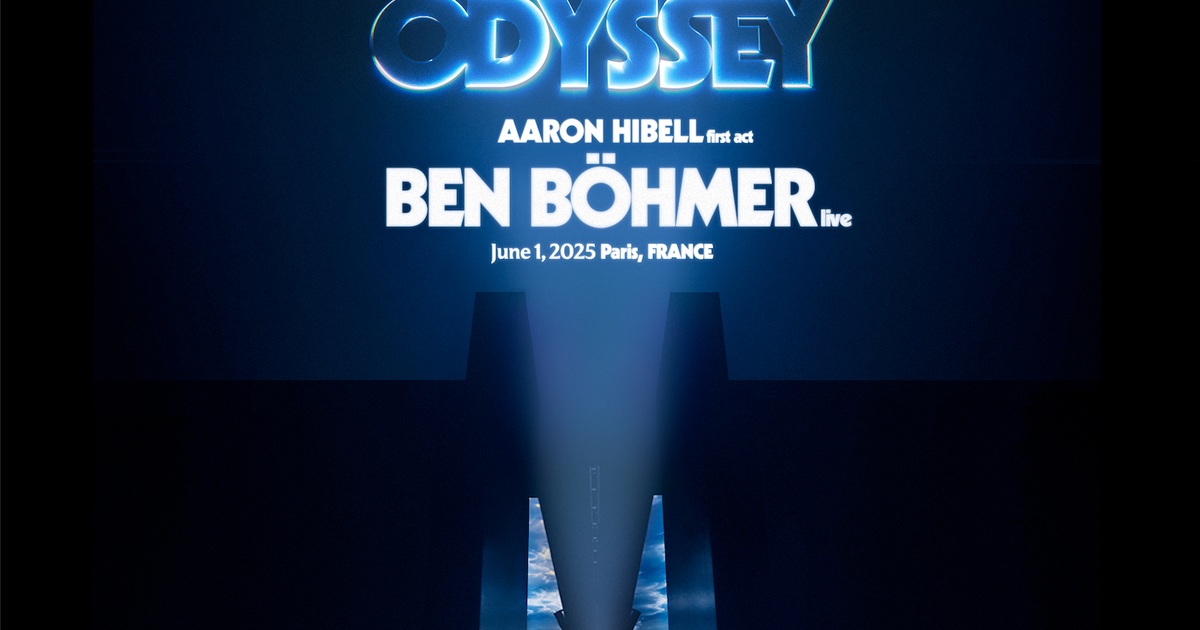 Cercle odyssey hosts Ben Böhmer live in Paris, France at Parc Des Expositions, Paris