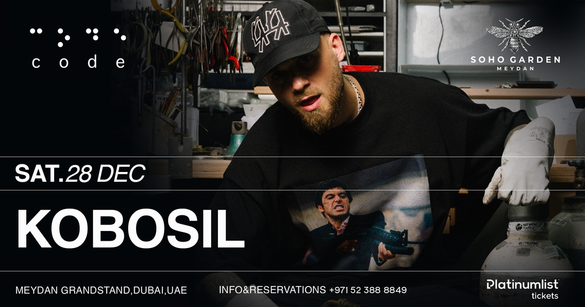 Kobosil at CODE at Soho Garden DXB, Dubai
