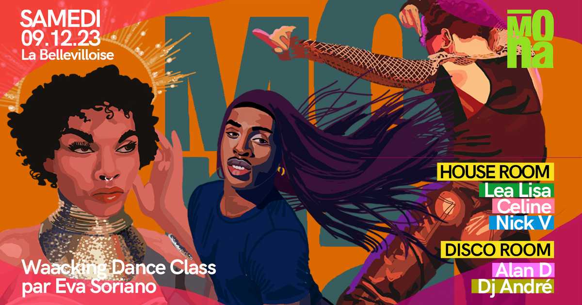 La Mona with Lea Lisa, Céline, Nick V, Waacking Dance Class & More at ...