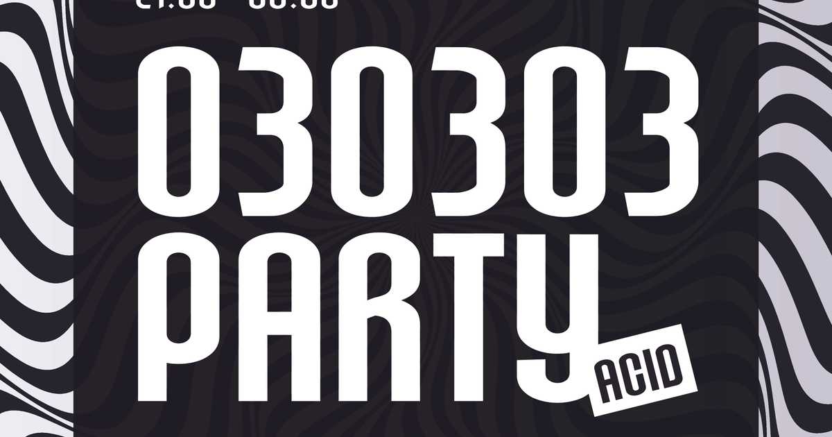 030303 Party at Spacebar, Netherlands