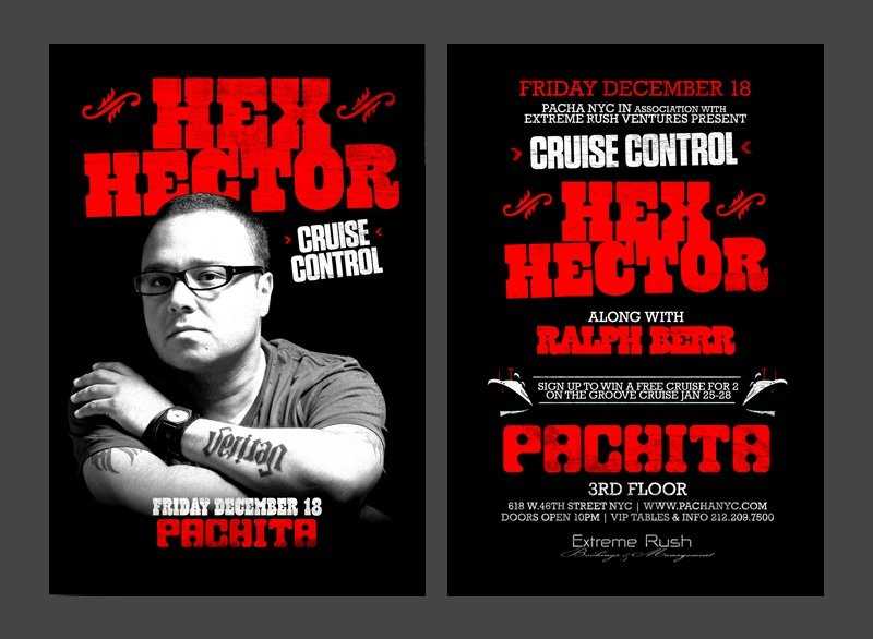 Hex Hector, Ralph Berr, Cruise Control at Pachita, New York City
