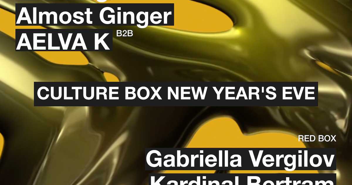 Culture Box New Year's Eve at Culture Box, Copenhagen