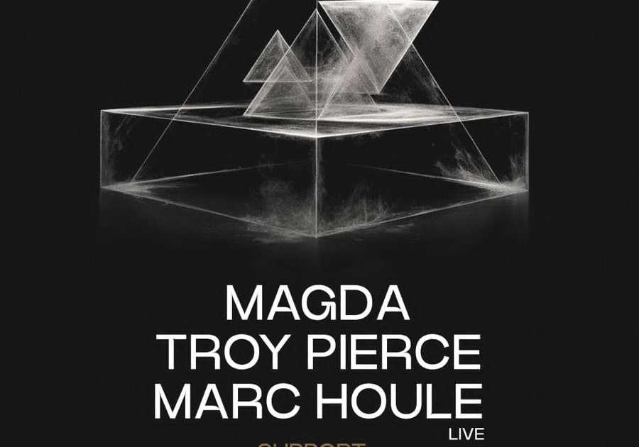 Magda + Troy Pierce + Marc Houle [Live] at Base Julios, Mexico City