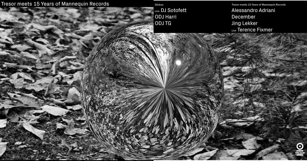 Tresor meets 15 Years of Mannequin Records at Tresor / Globus, Berlin