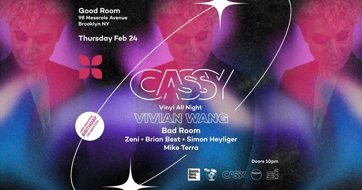 Cassy (All Vinyl Set) en Good Room, New York City