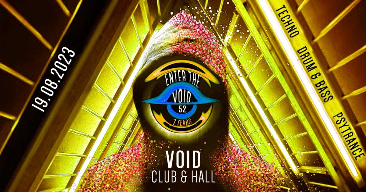 7 Years Enter the Void at Void Club, Berlin