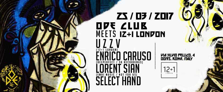 12+1 London Goes to Rome bei ODE Club, Rom