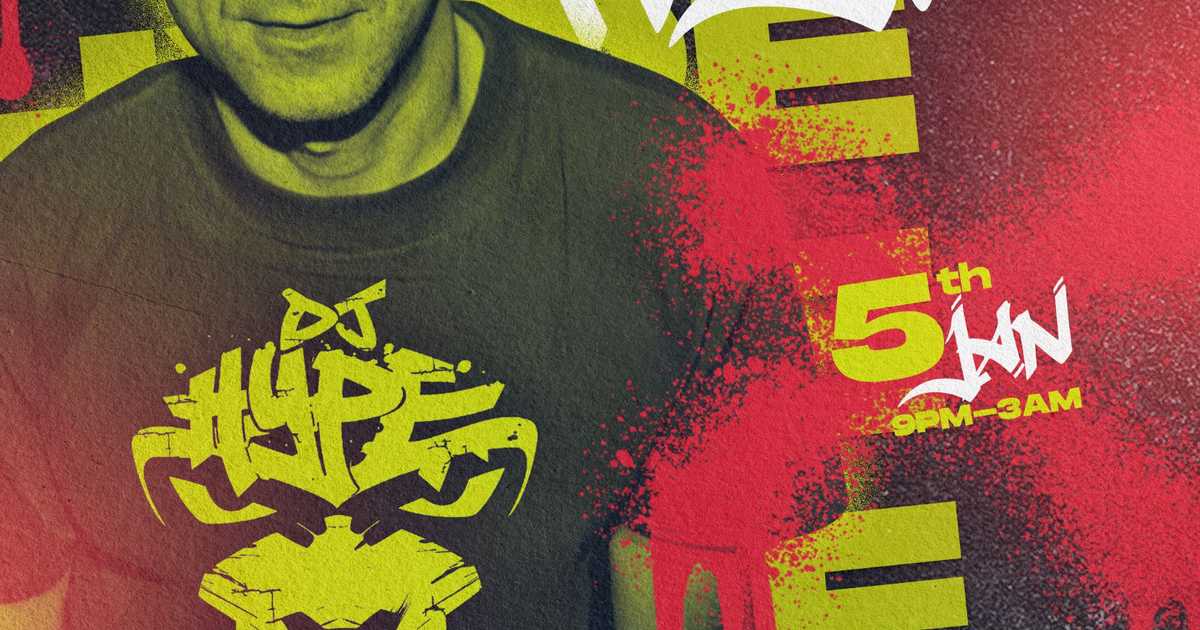 DJ Hype bij The Fox and Firkin, London