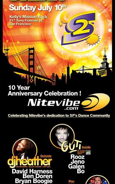 2nd Sunday feat Guti Live & Dj Heather at Kelly's Mission Rock, San ...