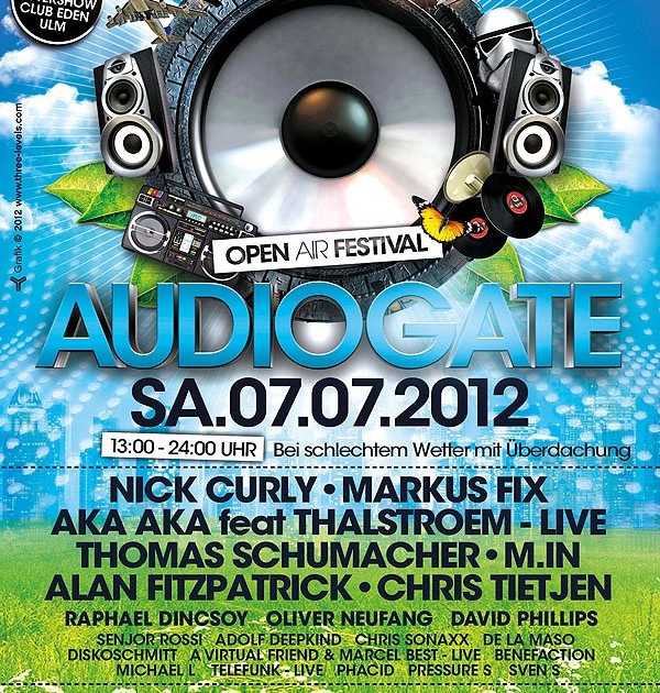 Audiogate Open Air 2012 with Nick Curly, AKA AKA vs Thalstroem & More ...