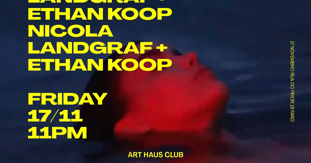Nicola Landgraf - ETHAN KOOP at Art Haus Club, Faro