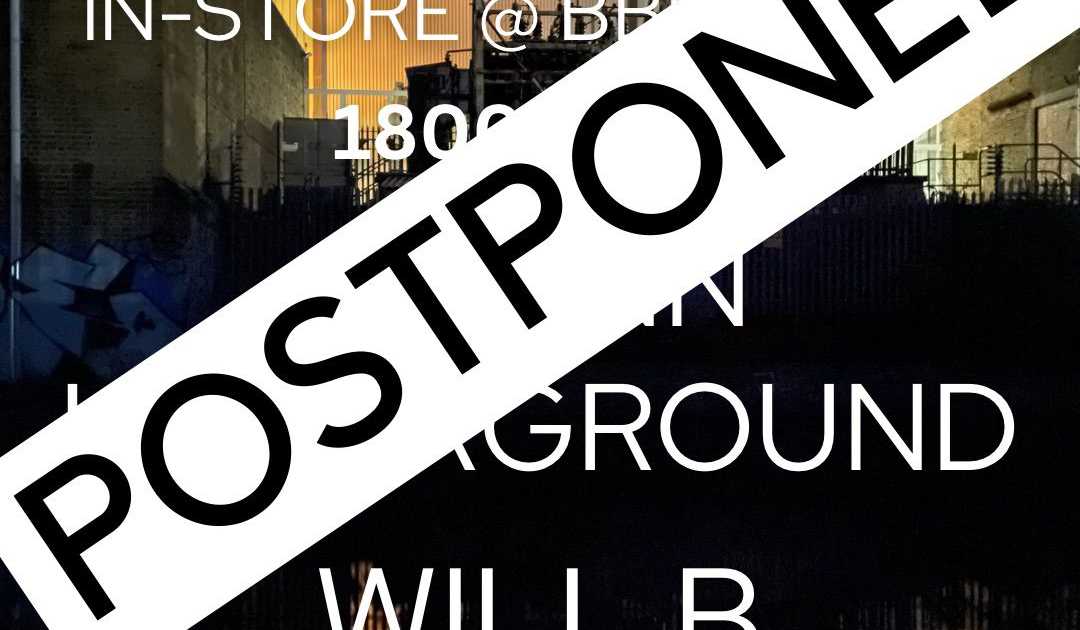 * Postponed: Jeff Higgins and Johnny Reckless will DJ instead of Glenn ...