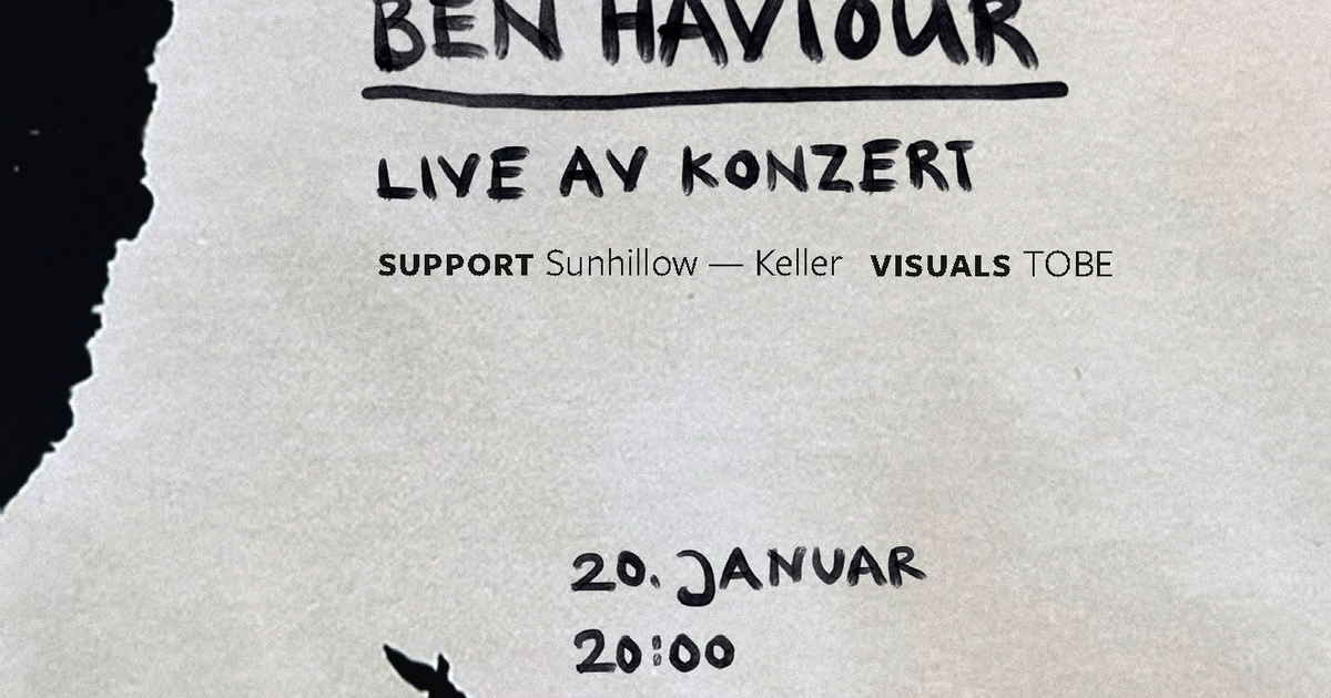 Ben Haviour Live AV Concert bei Nivre, Thüringen
