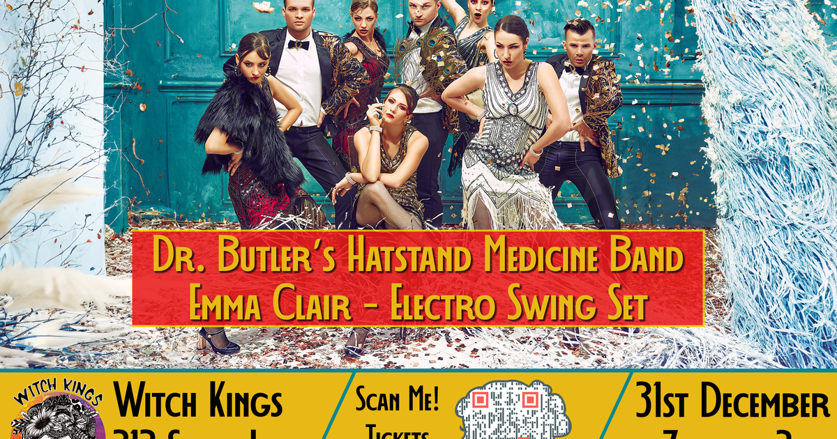 Roaring 20's NYE in Levenshulme - Emma Clair & Hatstand Medicine Band ...