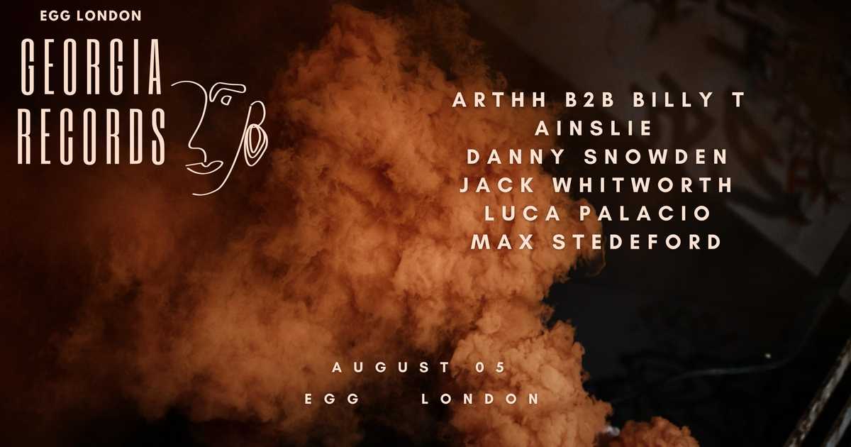 Georgia Records pres. Danny Snowden, Jack Whitworth, Ainslie + more em ...
