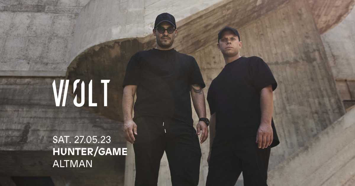 Hunter/Game + Altman at Volt Club Milano, Milan