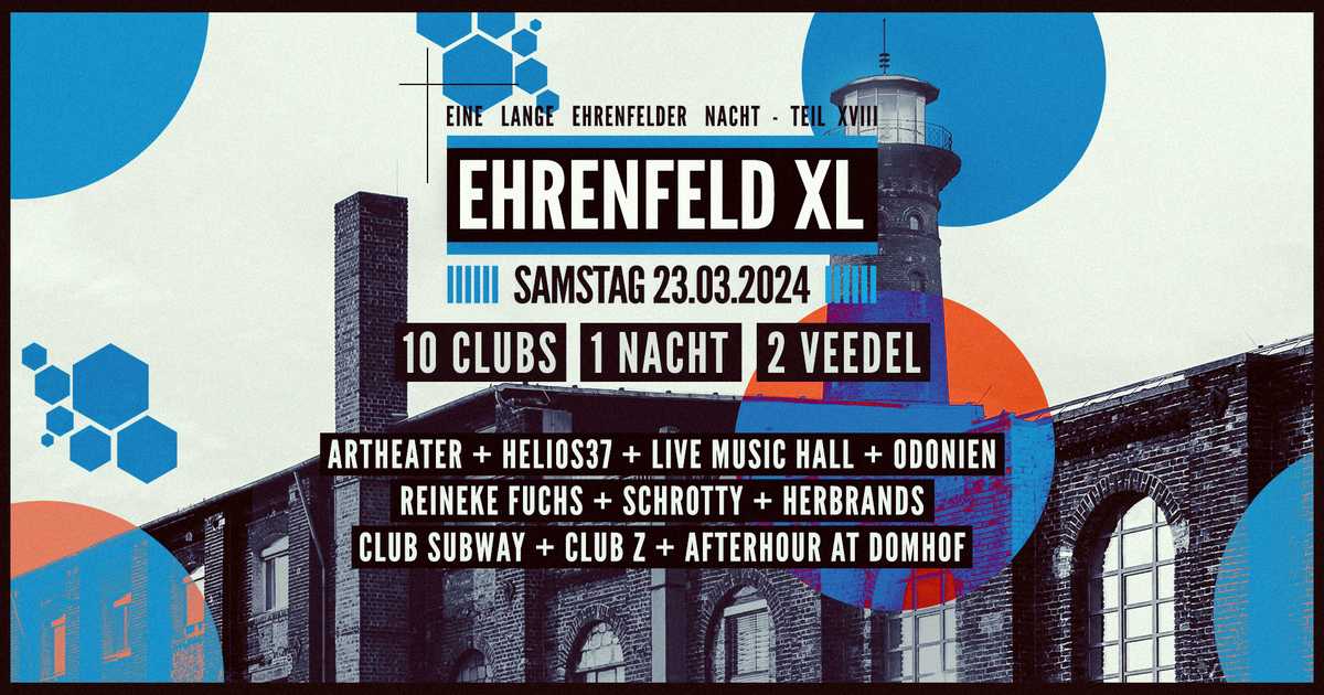 Ehrenfeld XL - 10 Clubs, 1 Nacht, 2 Veedel at Ehrenfeld XL, Cologne