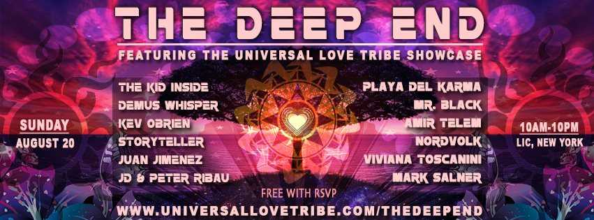 The Deep End - Universal Love Tribe Showcase at Hunters Point Park ...