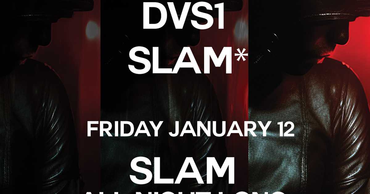 RTM: DVS1 & Slam at Sub Club, Glasgow