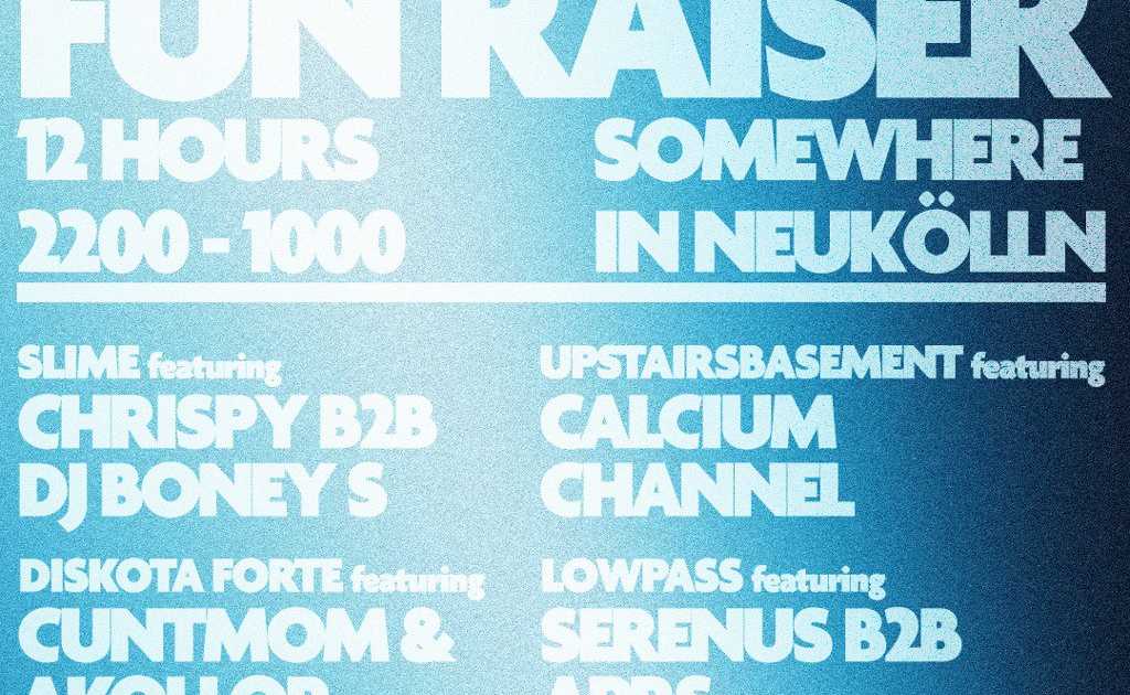 MAYDAY FUN RAISER at TBA, Berlin