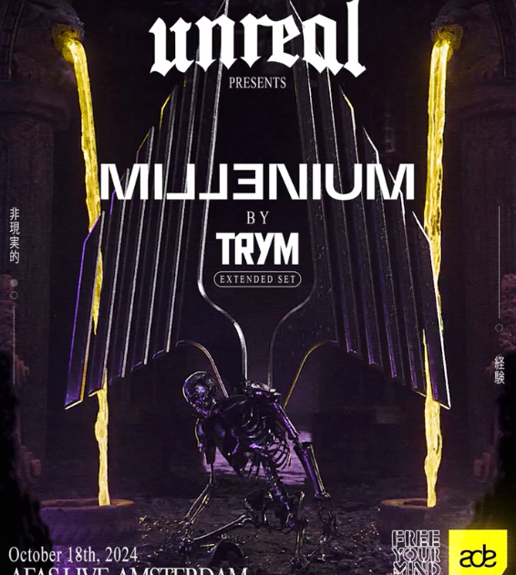 unreal x FYM @ADE pres. Millenium by Trym (extended set) at Afas Live ...