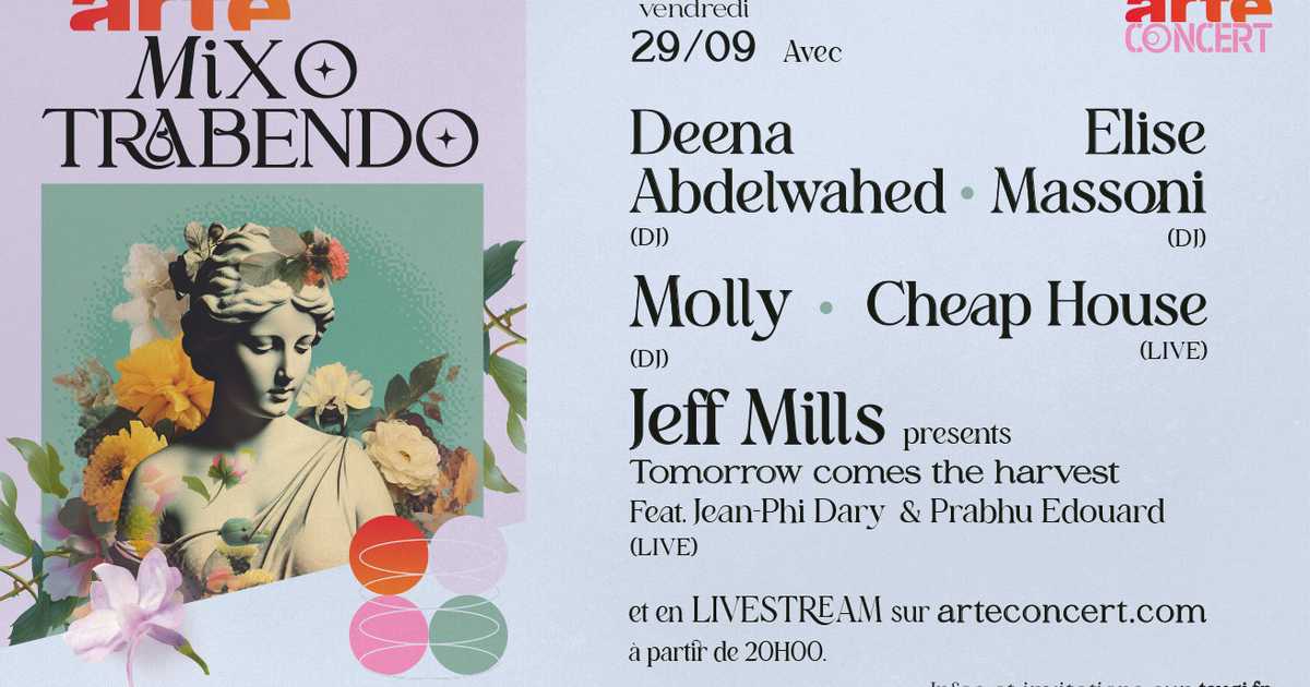 ARTE Mix Ø Trabendo 2023 bei Le Trabendo, Paris