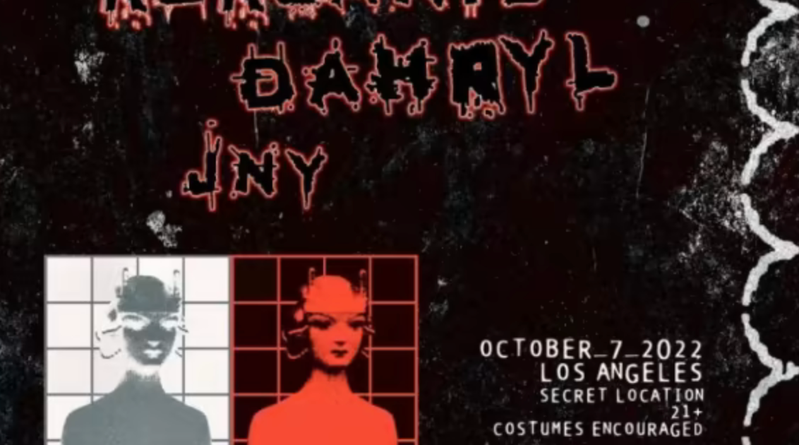 Singularity Presents RORGANIC, DAHRYL, JNY at TBA - Los Angeles, Los ...