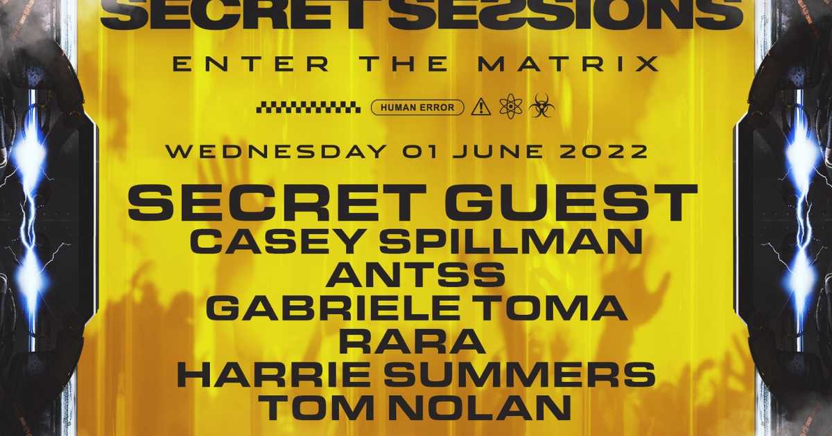 Secret Sessions - Enter The Matrix em TBA, Ibiza