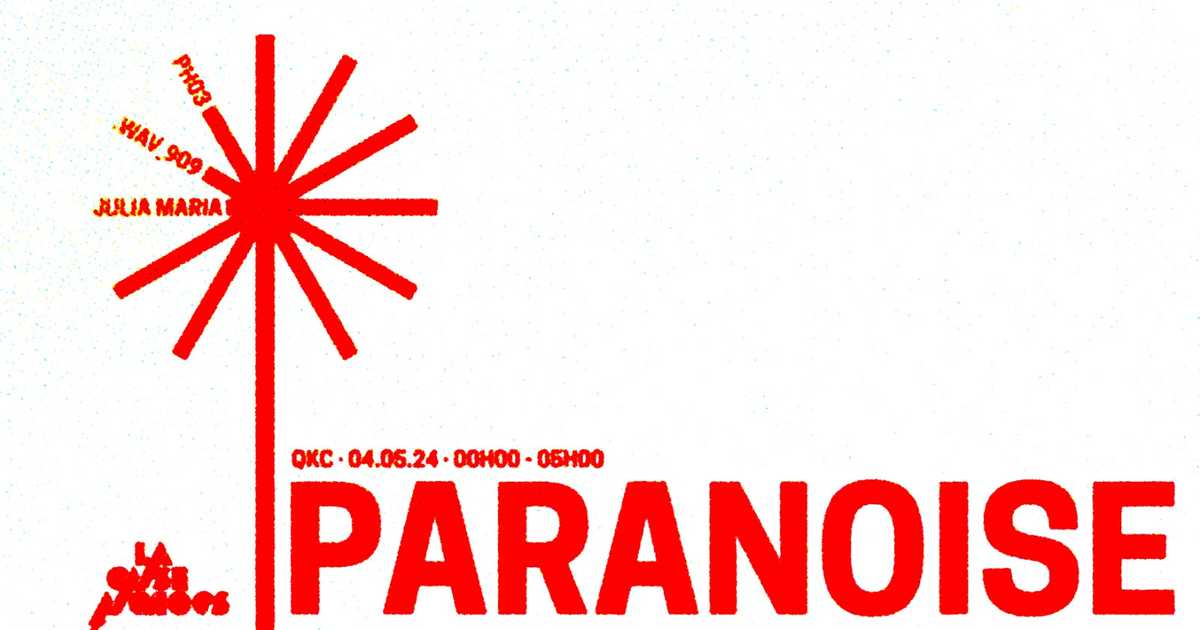 PARANOISE W/ JULIA MARIA (NL) / WAV_909 (CH) / PH03 (CH) at Case à ...