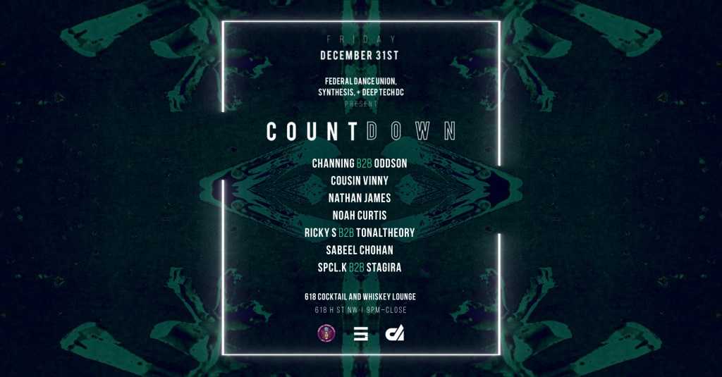 Countdown en 618 Cocktail and Whiskey Lounge, Washington DC