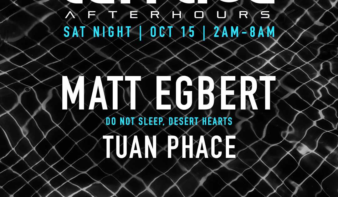 Matt Egbert at Terrace Afterhours, Las Vegas