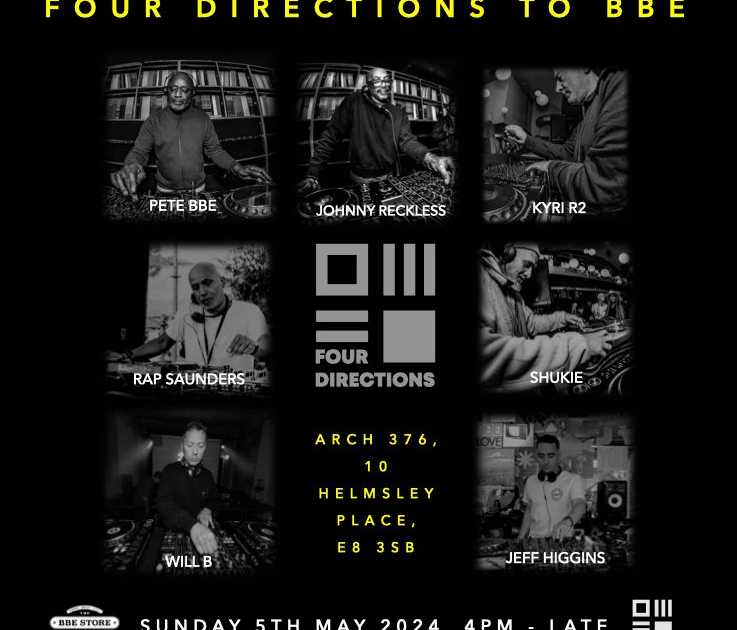 Four Directions to BBE at The BBE Store, London