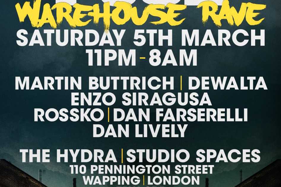 Fuse Warehouse Rave at TBA - London, London