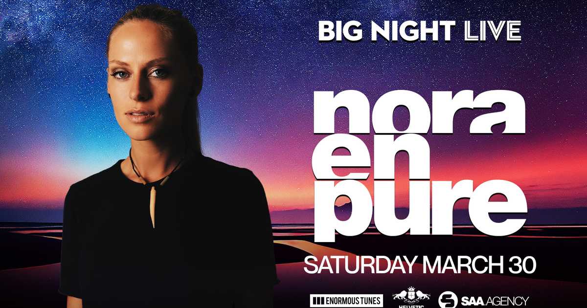 Nora En Pure at Big Night Live, Boston