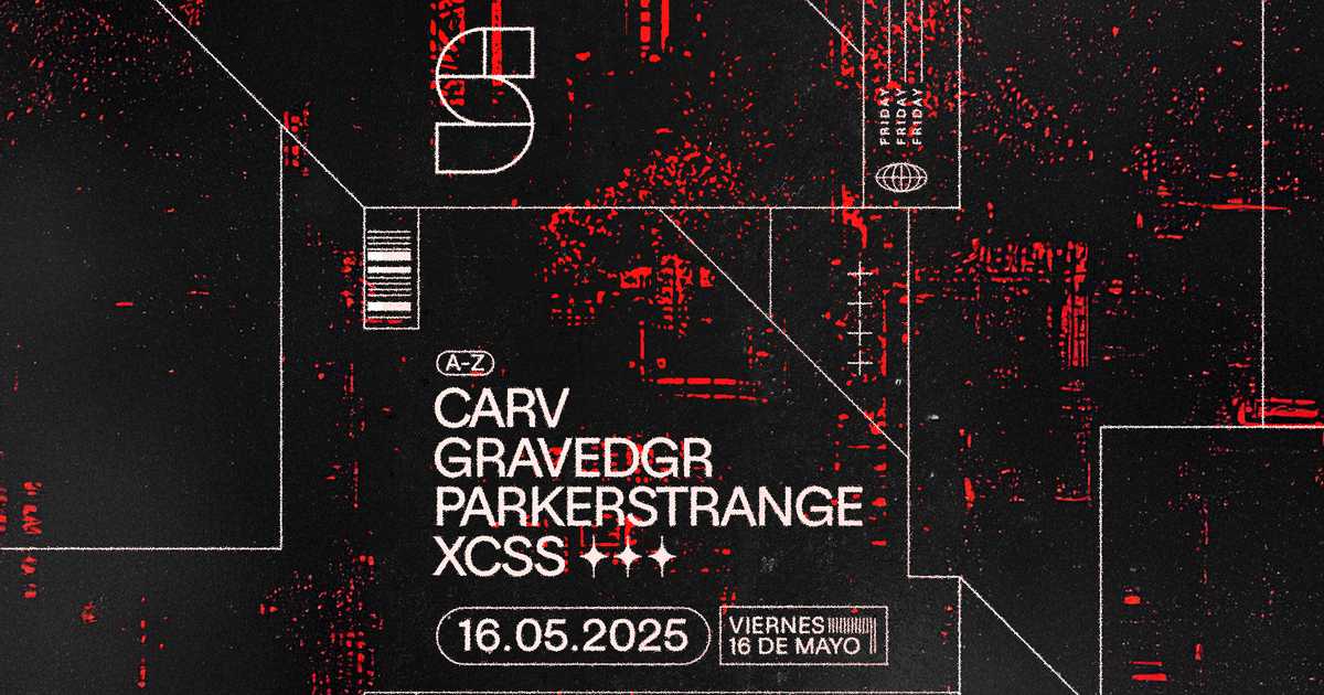 STUDIO presents: CARV / GRAVEDGR /Parkerstrange / XCSS at Studio Club ...