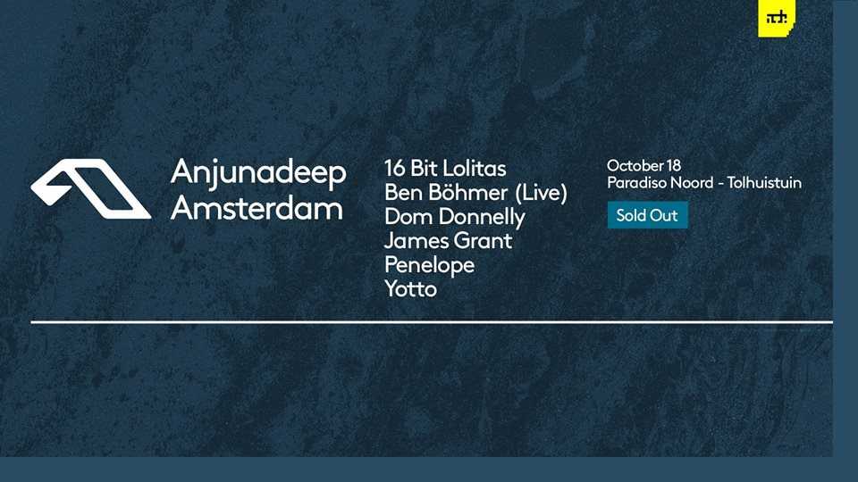 Anjunadeep Amsterdam - ADE Special at Paradiso Noord / Tolhuistuin ...
